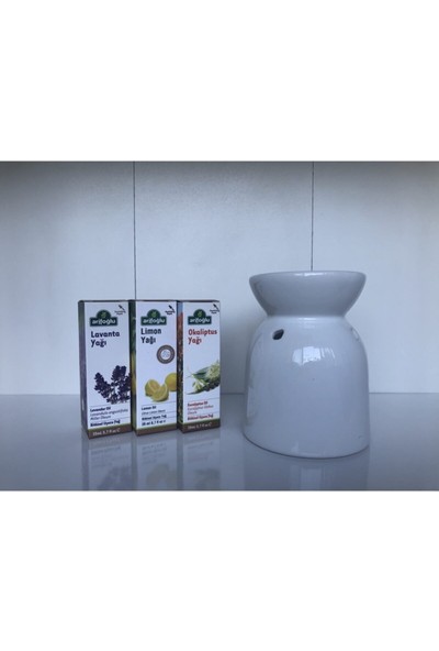 Çarşı Pazar Vakti Buhurdanlık Seti Buhurdanlık Lavanta Yağı Limon Yağı Okaliptus Yağı BHRDNLKST16 Çarşı Pazar Vakti Buhurdanlık Seti Buhurdanlık Lavanta Yağı Limon Yağı Okaliptus Yağı BHRDNLKST16