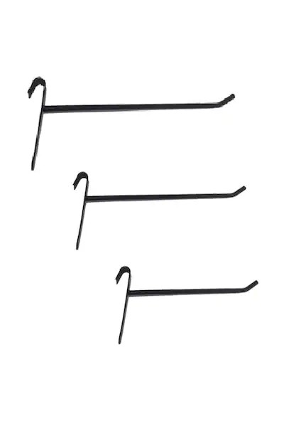 Rafburada Tel Pano Aksesuar Kancası 25 Adet Rafburada Tel Pano Aksesuar Kancası 25 Adet