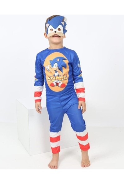 Sonic Kostüm Kirpi Sonıc Kostumu
