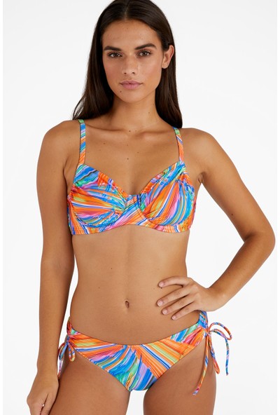 Ayyıldız 40665 Mavi Toparlayıcı Bikini Takımı