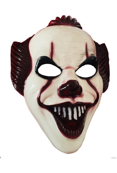 Plastik Joker Maskesi Killer Palyaço Maskesi