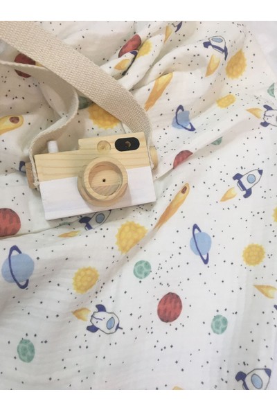 Linda 4 Katlı Müslin Örtü Battaniye