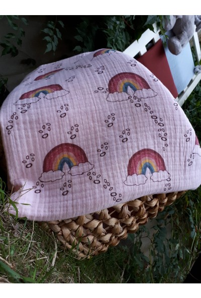 Linda 4 Katlı Müslin Örtü Battaniye