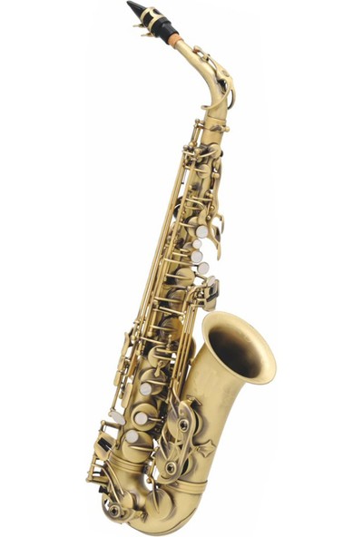 Solo Black Raven Alto Saksafon Antik BR-AS100AL Solo Black Raven Alto Saksafon Antik BR-AS100AL