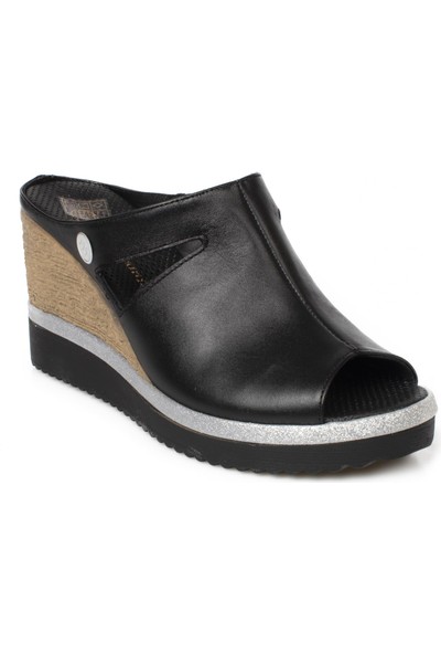 Mammamia 2255Z Günlük Dolgu Topuklu Kadın Terlik