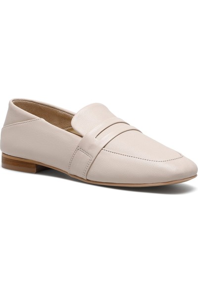 Nine West Sake 2fx Bej Kadın Loafer