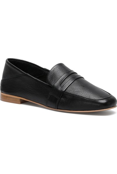 Nine West Sake 2fx Siyah Kadın Loafer