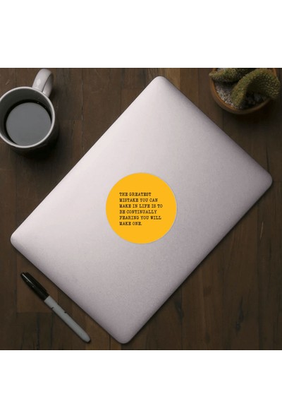 Fizello Fearless Quote Sticker Fizello Fearless Quote Sticker