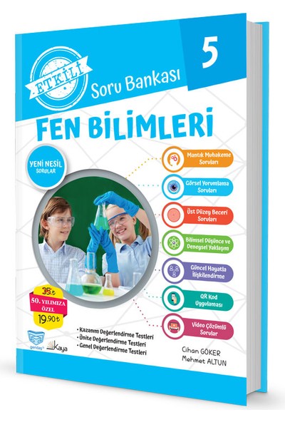 Gendaş Yayınları 5.sınıf Fen Etkili Soru Bankası