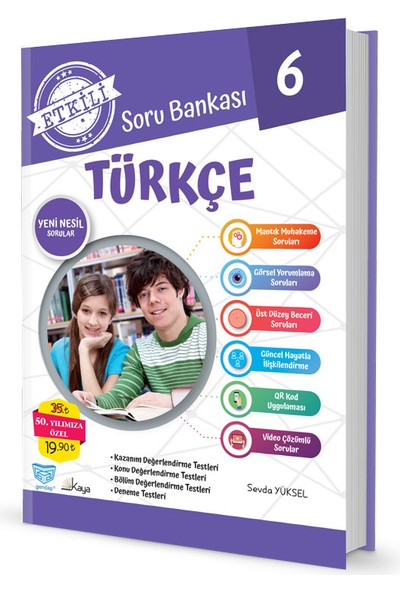 Gendaş Yayınları 6.sınıf Türkçe Etkili Soru Bankası