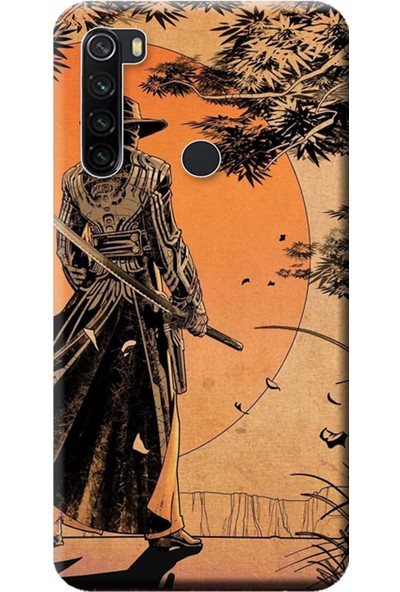 Ceppare Xiaomi Redmi Note 8 Kılıf Desen Baskılı Silikon Kapak Samurai STK:256 Ceppare Xiaomi Redmi Note 8 Kılıf Desen Baskılı Silikon Kapak Samurai STK:256