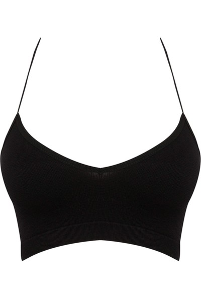 DeFacto Fall İn Love Pedsiz ve Kapsız Dantellli Seamless Bra Sütyen W2450AZ22SP