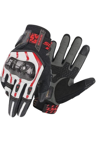 Scoyco MC109 Karbon Fiber Korumalı Yazlık Eldiven (Kırmızı-Beyaz-Siyah) Scoyco MC109 Karbon Fiber Korumalı Yazlık Eldiven (Kırmızı-Beyaz-Siyah)