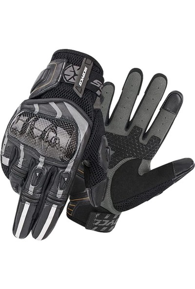 Scoyco MC109 Karbon Fiber Korumalı Yazlık Eldiven (Siyah-Gri) Scoyco MC109 Karbon Fiber Korumalı Yazlık Eldiven (Siyah-Gri)