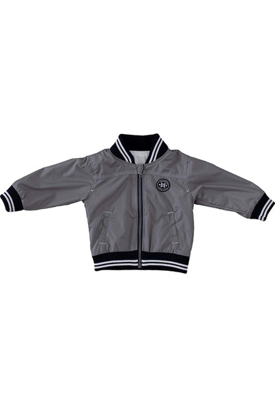 BebePan Gray Boy Erkek Çocuk Yağmurluk 3-30 Ay