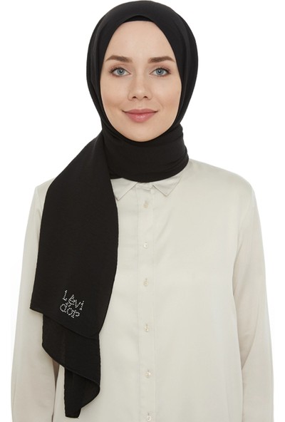 Levidor Siyah Cazz Şal