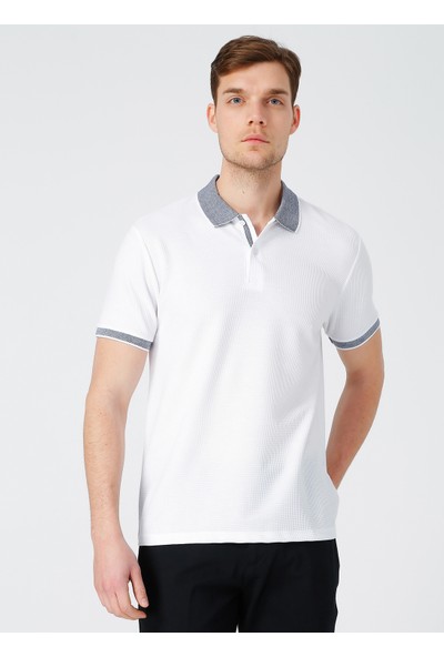 Fabrika Comfort Polo T-Shirt, 4xl, Beyaz