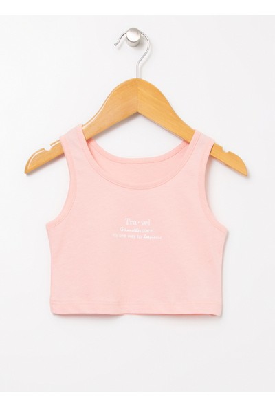 Limon Bisiklet Yaka Standart Kalip Baskili Pembe Kiz Çocuk Atlet - Bsc Girl 28 Limon Bisiklet Yaka Standart Kalip Baskili Pembe Kiz Çocuk Atlet - Bsc Girl 28