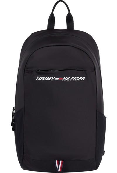 Tommy Hilfiger Hilfiger Sport Core Backpack Siyah Erkek Sırt Çantası Tommy Hilfiger Hilfiger Sport Core Backpack Siyah Erkek Sırt Çantası