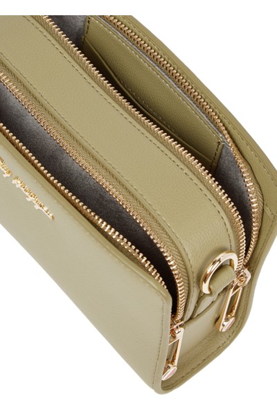 Tommy Hilfiger AW0AW11182GXR Haki Kadın Çapraz Çanta