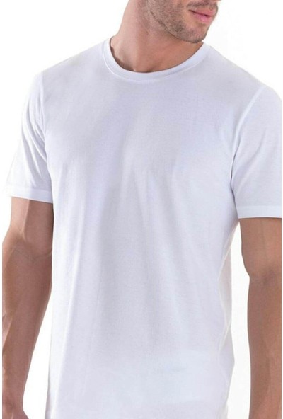 Organicbasics Usa Yaka %100 Organik Pamuklu Erkek Fanila T-Shirt