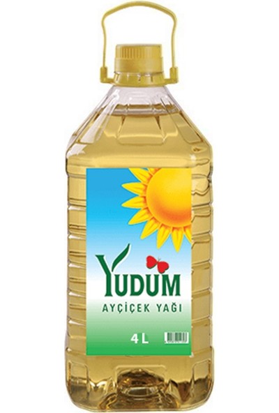 Yudum Ayçiçek Yağı 4 Lt