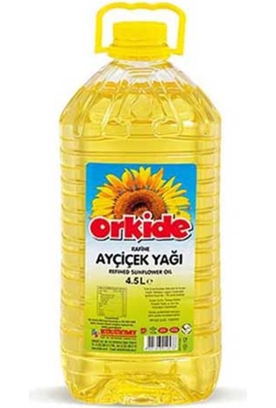 Orkide Ayçiçek Yağ 4,5 Lt (Pet)