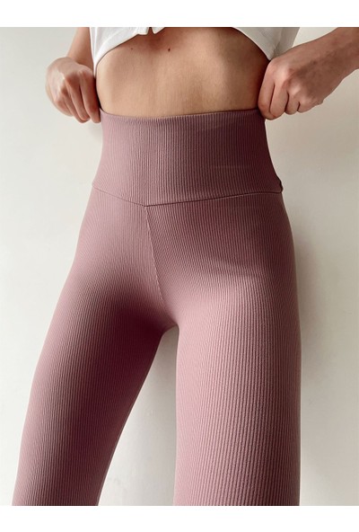 Lady Hürrem Fitilli Yüksek Bel Toplayıcı Tayt Lady Hürrem Fitilli Yüksek Bel Toplayıcı Tayt