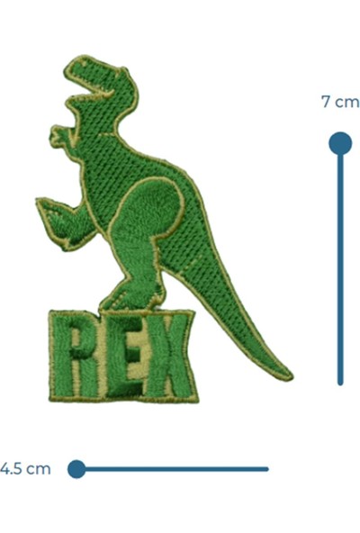 Milward Disney Lisanslı Dinazor Figürlü Arma - Ütü Ile Yapışır