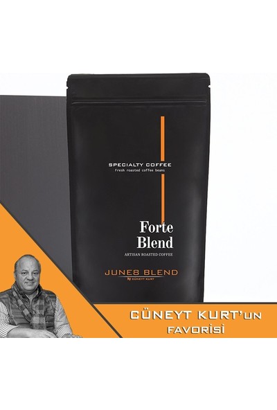 Forte Gourmet Forte Blend June8 Blend Filtre Kahve Için Kahve 250 G Forte Gourmet Forte Blend June8 Blend Filtre Kahve Için Kahve 250 G