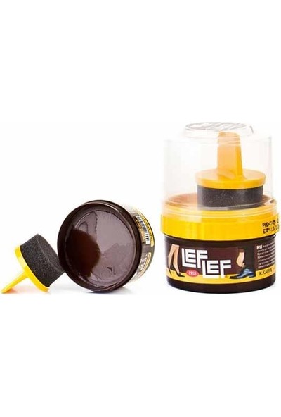 Nuri Leflef Pratik Cilalı Krem Ayakkabı Bakım Boyası 50 ml Nuri Leflef Pratik Cilalı Krem Ayakkabı Bakım Boyası 50 ml