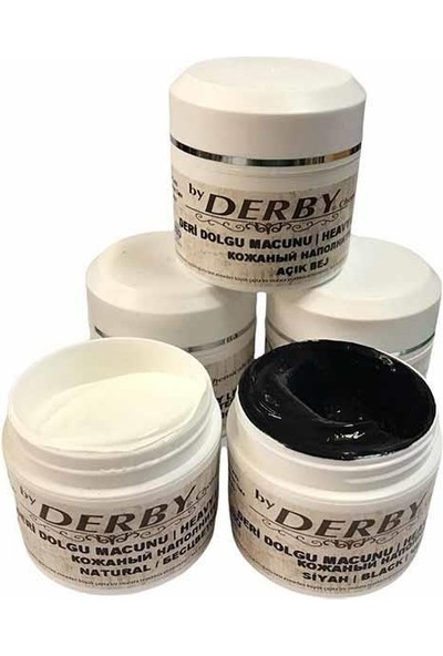 Derby Deri Çatlak Giderici Dolgu Tamir Macunu 50 ml Derby Deri Çatlak Giderici Dolgu Tamir Macunu 50 ml