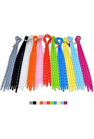 Lucky Silikon Ayakkabı Bağcık