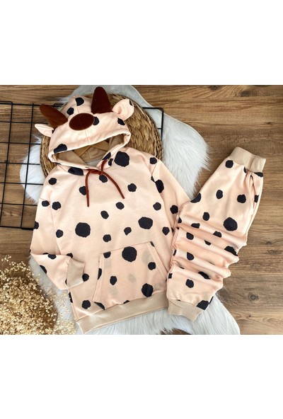 Miniğimin Cicileri Minigimin Cicileri Cow Baskılı 2 Li Çocuk Takım