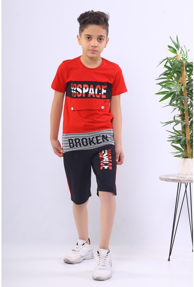 e-bizz store Alt Üst Baskılı Kırmızı Erkek Çocuk Takım 212 e-bizz store Alt Üst Baskılı Kırmızı Erkek Çocuk Takım 212