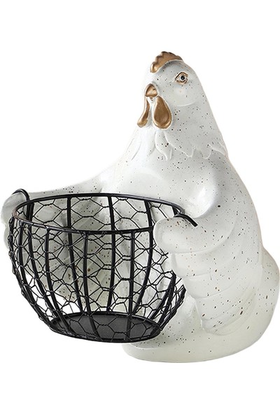 Strade Store Tel Sepetleri Tavuk Süsleme Masaüstü Meyve Snacks Için Çok Amaçlı Yumurta Tutucu Strade Store Tel Sepetleri Tavuk Süsleme Masaüstü Meyve Snacks Için Çok Amaçlı Yumurta Tutucu