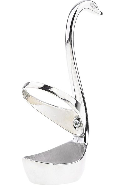 Strade Store Kuğu Çatal Tutucu Kaşık Çatal Sofra Takımı Depolama Düğün Parti Gümüş # 1