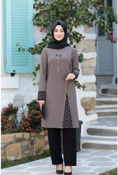 Miss Aymina Asya Tunik Pantolon Ikili Takım RBYASYATKMV02