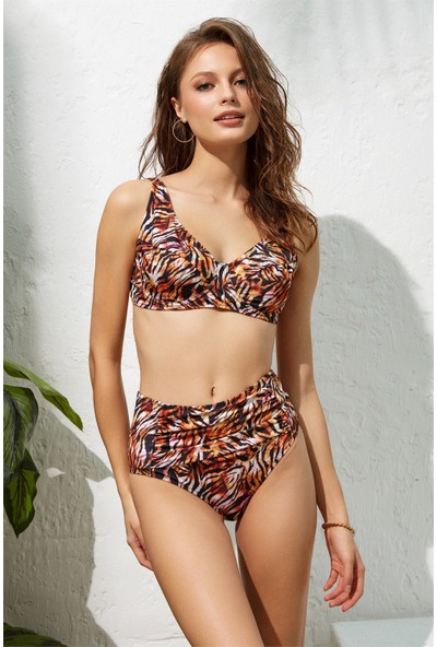 Pierre Cardin Chicas Balenli Korseli Toparlayıcı Bikini Zebra 221241 Pierre Cardin Chicas Balenli Korseli Toparlayıcı Bikini Zebra 221241