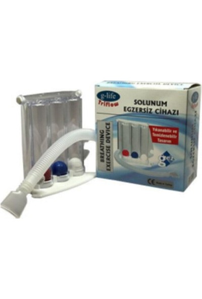 Medikal Rabır Triflo Solunum Egzersiz Cihazı Medikal Rabır Triflo Solunum Egzersiz Cihazı