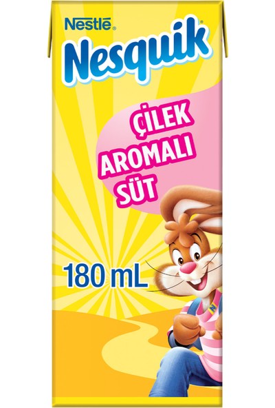 Nesquik Çilekli Süt 180 ml 27'li Koli