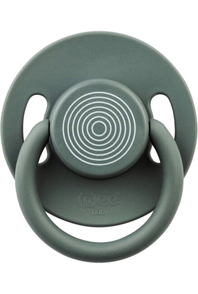 Wee Baby Cool Yuvarlak Uçlu Emzik 6-18 Ay Antrasit Wee Baby Cool Yuvarlak Uçlu Emzik 6-18 Ay Antrasit