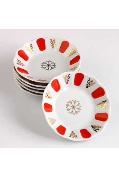 Porblanche Kahveci Çay Tabağı 6'lı Porblanche Kahveci Çay Tabağı 6'lı