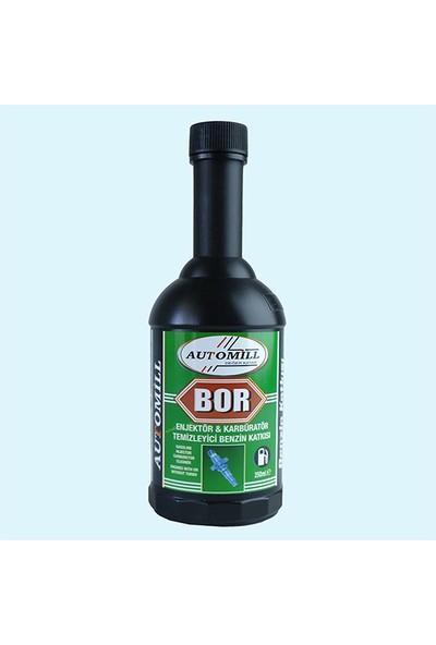 Automill Bor Enjektör ve Karbüratör Temizleyici Oto Benzin Katkısı 250 ml Automill Bor Enjektör ve Karbüratör Temizleyici Oto Benzin Katkısı 250 ml