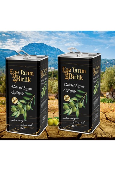 Ege Tarım Birlik Zeytinyağı 2 Adet x 5lt. Ege Tarım Birlik Zeytinyağı 2 Adet x 5lt.