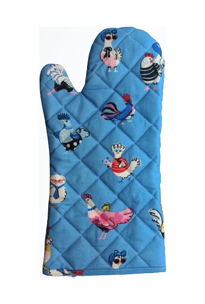 Horoz Desenli Fırın Eldiveni Horoz Desenli Fırın Eldiveni