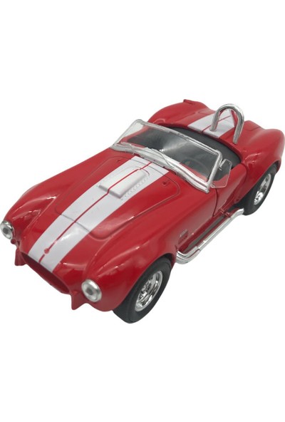 Farbu Oyuncak 1:38 Metal Çek Bırak Araba 1965 Shelby Cobra 427 S/c 43761D