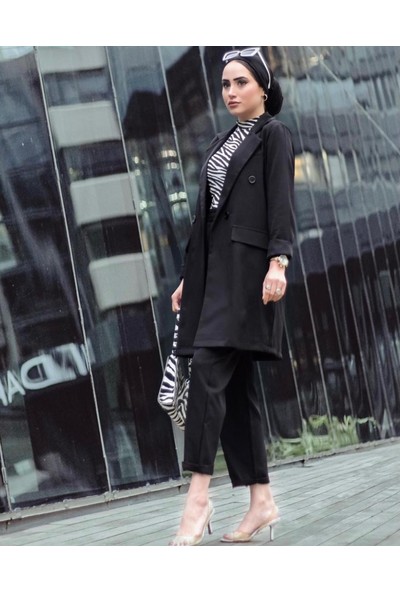 Butik Tesettür Ceket Takım