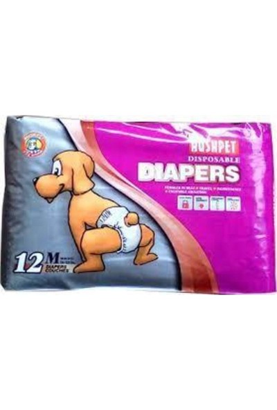 Hushpet Köpek Alt Tuvalet Bezi 12 Adet Medium Hushpet Köpek Alt Tuvalet Bezi 12 Adet Medium