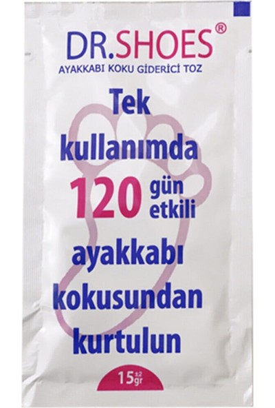 Asker Paketi Dr.Shoes Ayak Kokusu Önleyici Toz 120 Gün Etkili 6 Paket Asker Paketi Dr.Shoes Ayak Kokusu Önleyici Toz 120 Gün Etkili 6 Paket